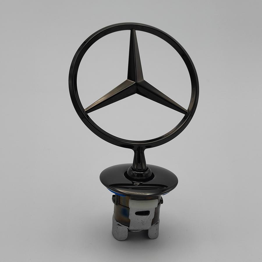 Mercedes-Benz（メルセデス・ベンツ） Mercedes-Maybach 純正 部品 ダーク・クローム・エンジンフード・スター ...