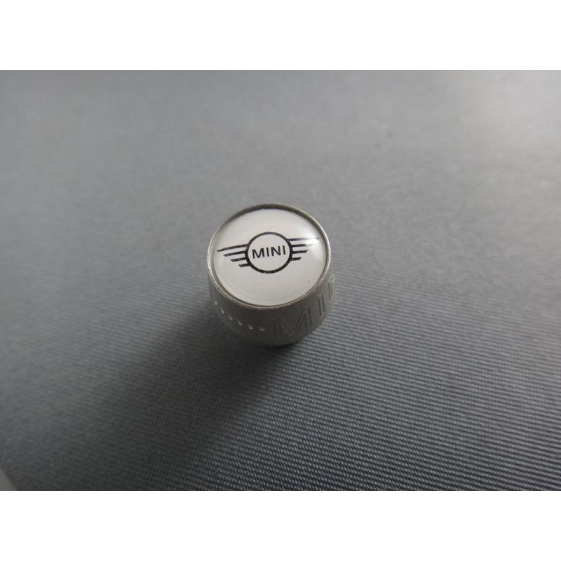 MINI ミニ・ウィング・ロゴ・エアーバルブ・キャップ・シルバー・アルミニウム製(4個セット) ミニ 純正 部品 : オート・パーツ・トマホ ...