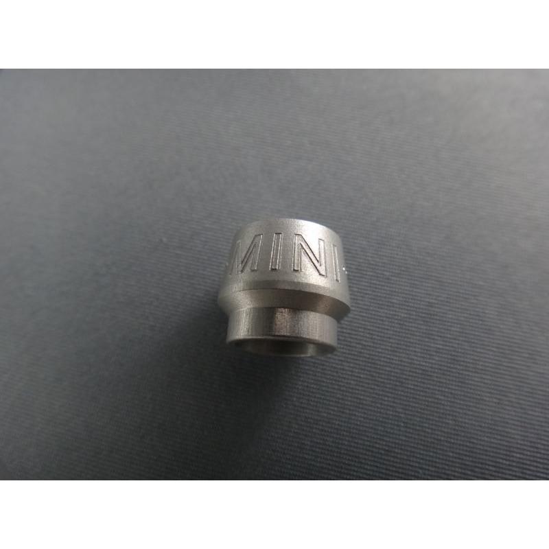 MINI ミニ・ウィング・ロゴ・エアーバルブ・キャップ・シルバー・アルミニウム製(4個セット) ミニ 純正 部品 : オート・パーツ・トマホ ...