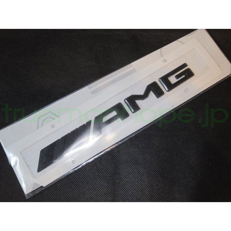 Mercedes-Benz（メルセデス・ベンツ） Mercedes-AMG リア・AMG・ブラック・エンブレム W463A G63 純正 部品 ...