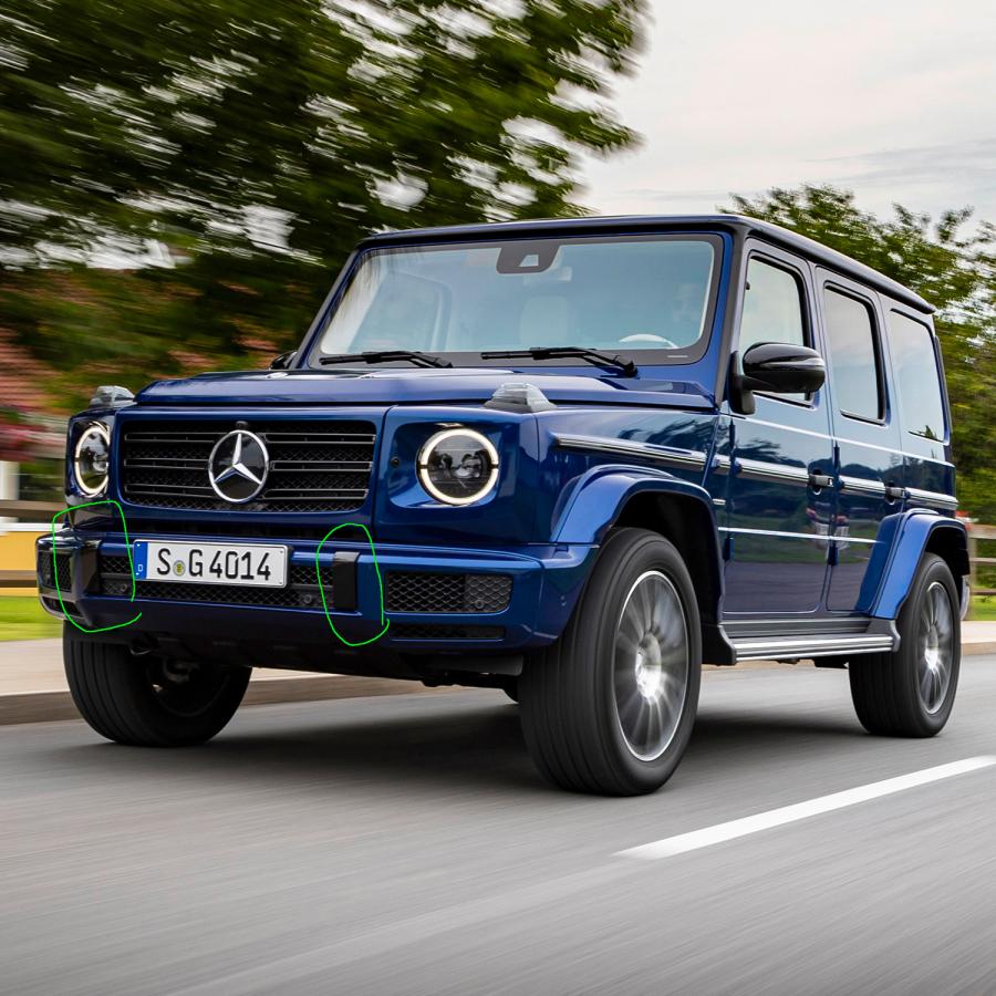 Mercedes-Benz 純正 部品 W463A Gクラス・前後・バンパー・左右バーチカル・モール・ナイトパッケージ用 メルセデス・ベンツ : オート・パーツ・トマホ・ヤフー店 - 通販 ...