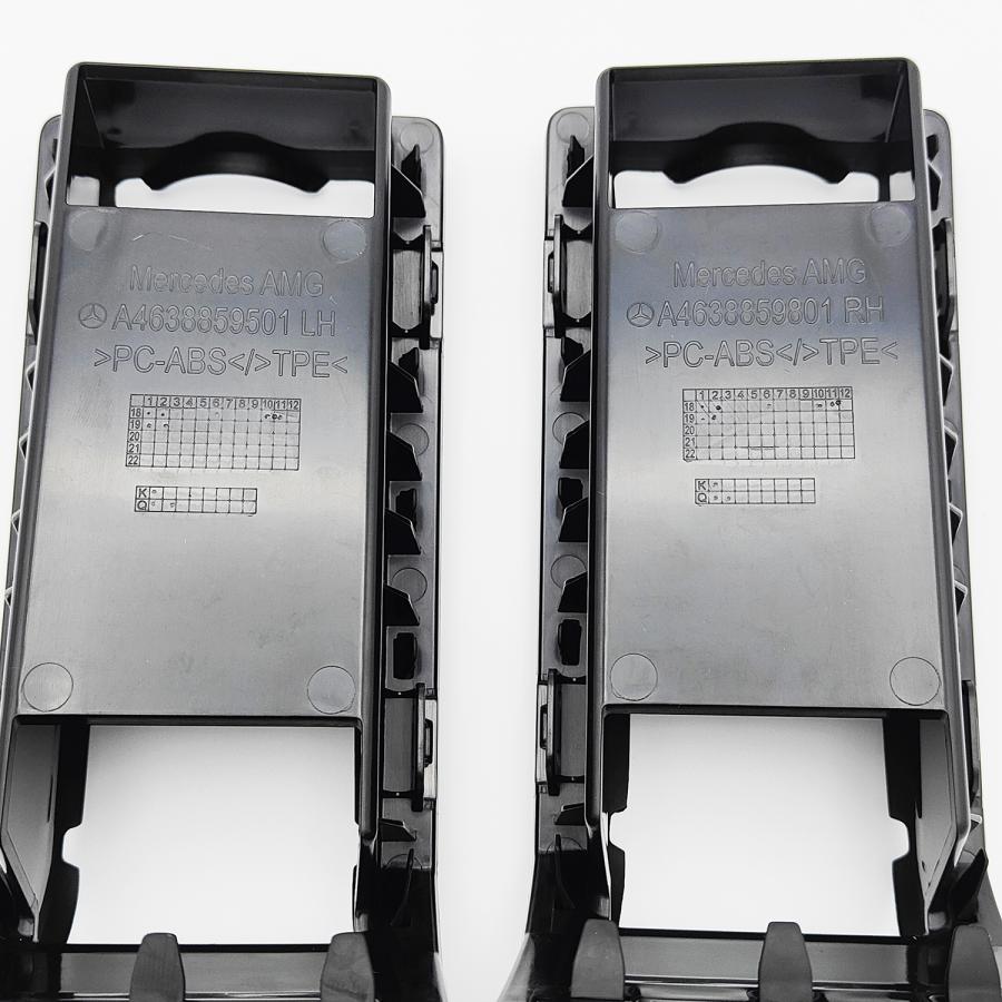 Mercedes-Benz（メルセデス・ベンツ） 純正 部品 W463A G63バンパー・ブラッシュ・ガード・取り付け部・樹脂部品・左右セット ...
