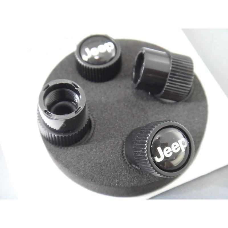 Jeep Jeepロゴ・エアーバルブ・キャップ・ブラック(4個セット) ジープ 純正 部品 送料込 追跡有 :82214622:オート・パーツ ...