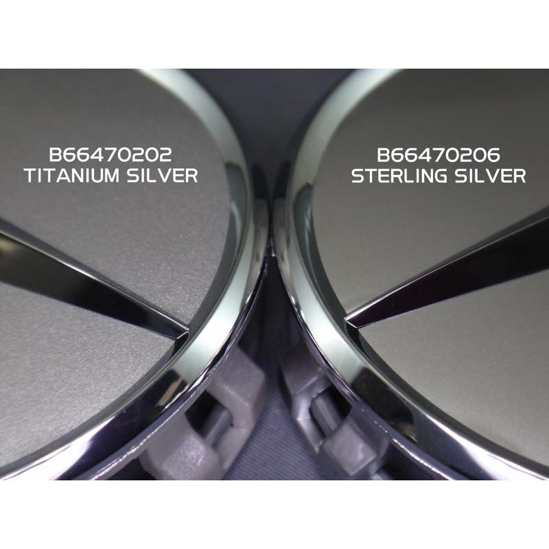 Mercedes-Benz（メルセデス・ベンツ） 純正 部品 クローム・スター / スターリング・シルバー・ホイール・ハブキャップ /4個 ...