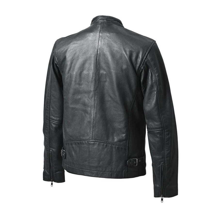 ライズ（RYZ） RIDEZ レザージャケット ライダースジャケット メンズ ブランド おしゃれ かっこいい RLJ110IRON【お取り寄せ ...