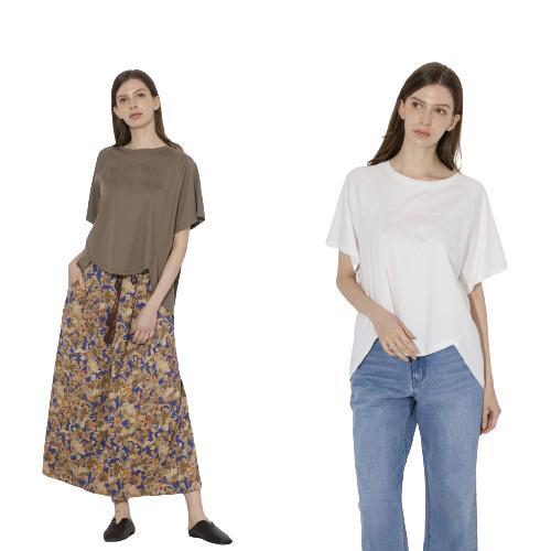 SPOOM（スプーム） SPOOM holiday Tシャツ レディース エンボス おしゃれ ブランド SH241003 : Lifestyle Select Store TrueS - 通販 ...