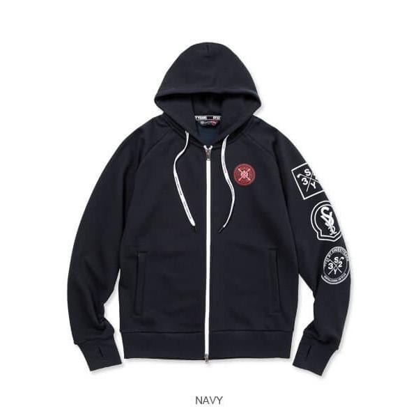 SY32 by sweet years ゴルフ パーカー メンズ おしゃれ ブランド ウェア ジップアップ SYG-22A53 SY32 by SWEET YEARS（エスワイサーティトゥバイスィートイヤーズ