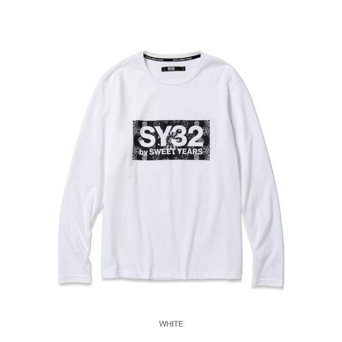 SY32 by SWEET YEARS Tシャツ 長袖 ロングスリーブ ブランド おしゃれ