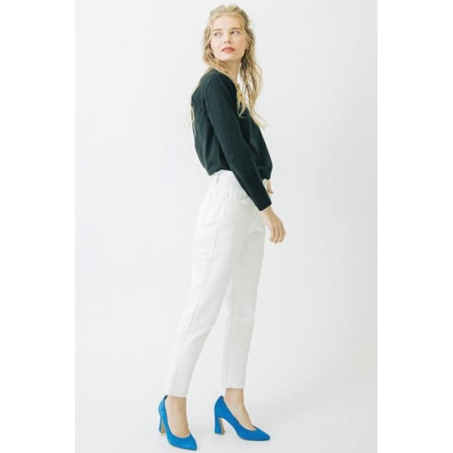 INDIMARK インディマーク ジーンズ デニム レディース パンツ おしゃれ ブランド WJ036 切り返し WHITE INDIMARK インディマーク ジーンズ デニム レディース パンツ おしゃれ