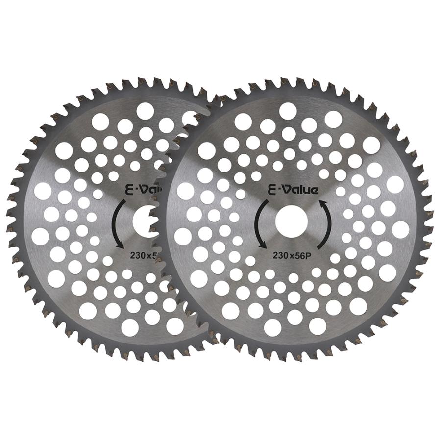 E-Value 山林用チップソー2枚組 230mm x 56P 期間限定 ポイント10倍 : 買援隊ヤフー店 - 通販 - Yahoo!ショッピング