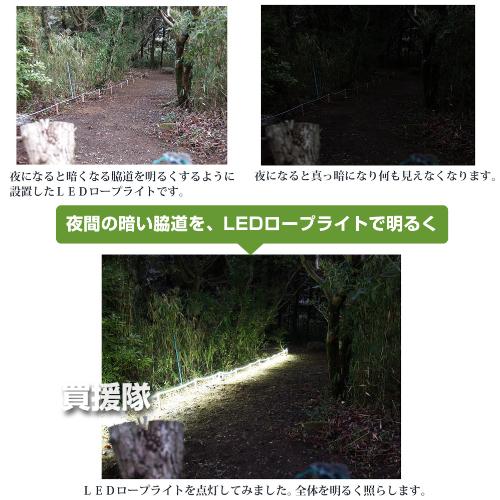 富士倉 LEDロープライト 20m FRL-W20M : 買援隊ヤフー店 - 通販 - Yahoo!ショッピング