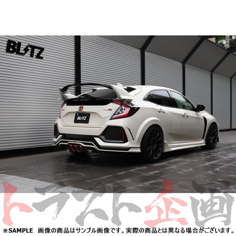 BLITZ ブリッツ NUR-SPEC カスタムエディション マフラー シビックタイプR FK8 K20C 2017/9- (DBA-/6BA ...
