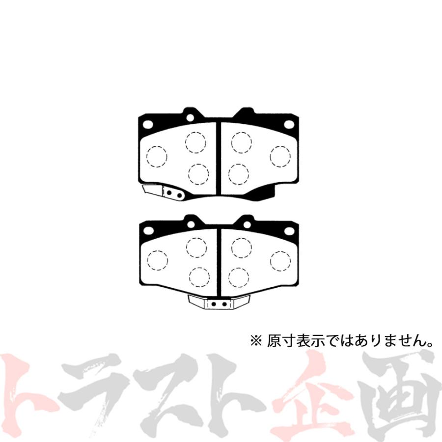 プロジェクトμ Project μ プロジェクトミュー TYPE PS (フロント) ランドクルーザー/シグナス HZJ73V HZJ77HV F192 トラスト企画 (775201037 ...