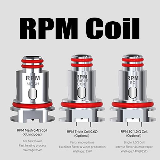 SMOK RPM 交換用コイル 5個セット Replacement Coil 5pcs【送料無料】Nord,RPM4,Thallo ...