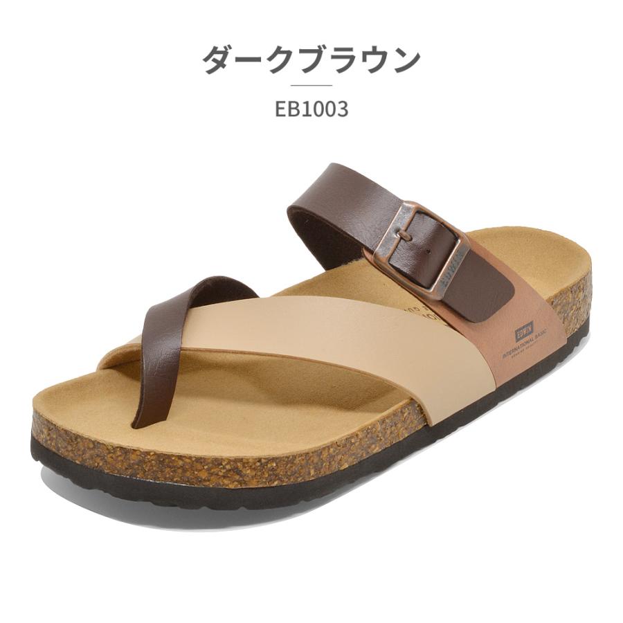 エドウィン サンダル メンズ EB1003 EDWIN コンフォート つっかけ ベルト 天然コルク :1-ew-m-eb1003-01:つるや 靴のTSURUYA - 通販 - Yahoo ...