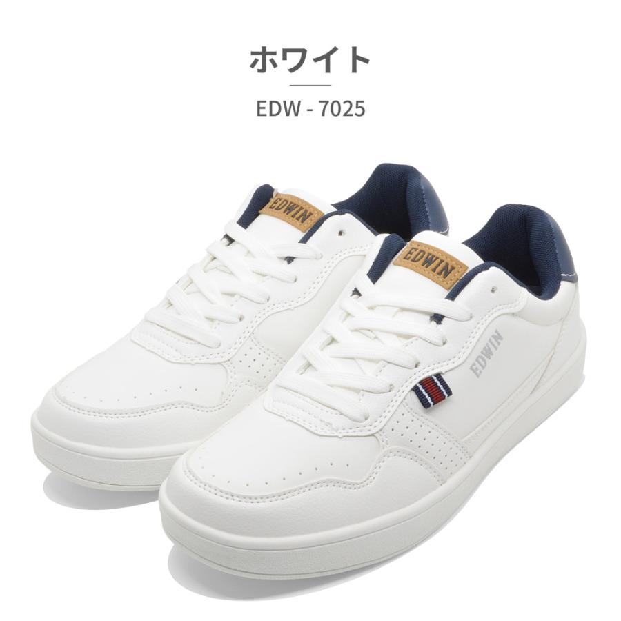 EDWIN スニーカー メンズ EDW-7025 エドウィン : つるや 靴のTSURUYA - 通販 - Yahoo!ショッピング