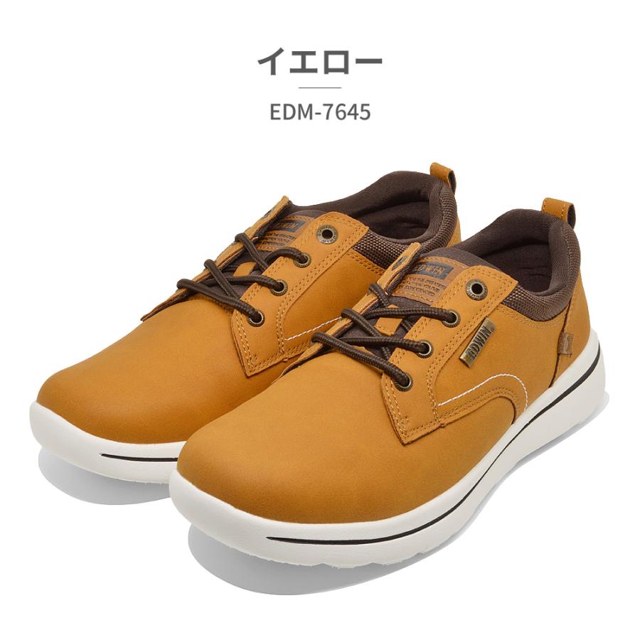 EDWIN メンズ EDW-7645 エドウィン 軽量 レトロ クラシック 防滑 幅広 : 1-ew-m-edw7645-01 : つるや 靴のTSURUYA - 通販 - Yahoo!ショッピング