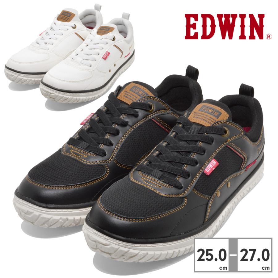 EDWIN スニーカー メンズ EDW-7755 エドウィン : つるや 靴のTSURUYA - 通販 - Yahoo!ショッピング