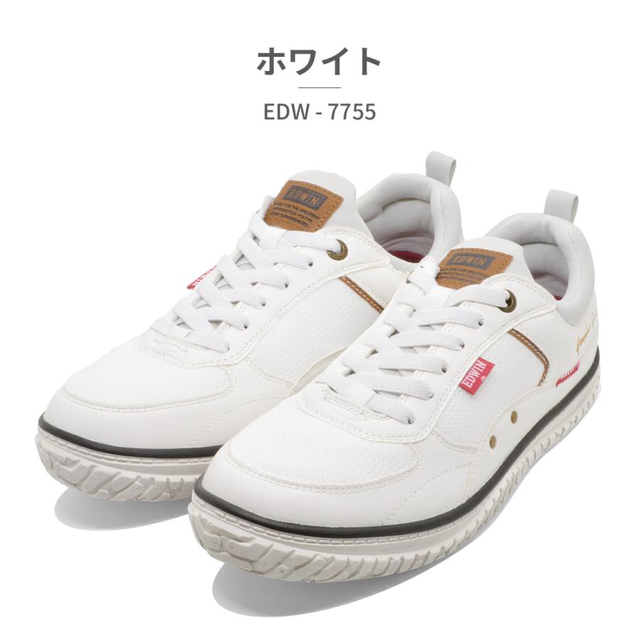 EDWIN スニーカー メンズ EDW-7755 エドウィン : つるや 靴のTSURUYA - 通販 - Yahoo!ショッピング