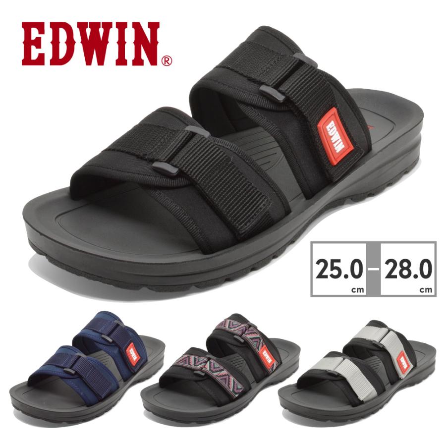 EDWIN サンダル メンズ エドウィン EW5102 : つるや 靴のTSURUYA - 通販 - Yahoo!ショッピング