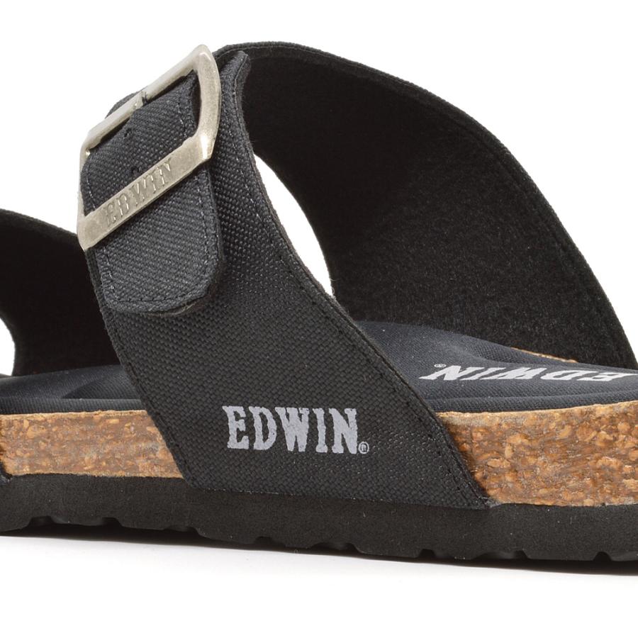 EDWIN（エドウィン） メンズ サンダル 天然コルクフットベッド つっかけ 革 コンフォート EW9062 : つるや 靴のTSURUYA - 通販 - Yahoo!ショッピング