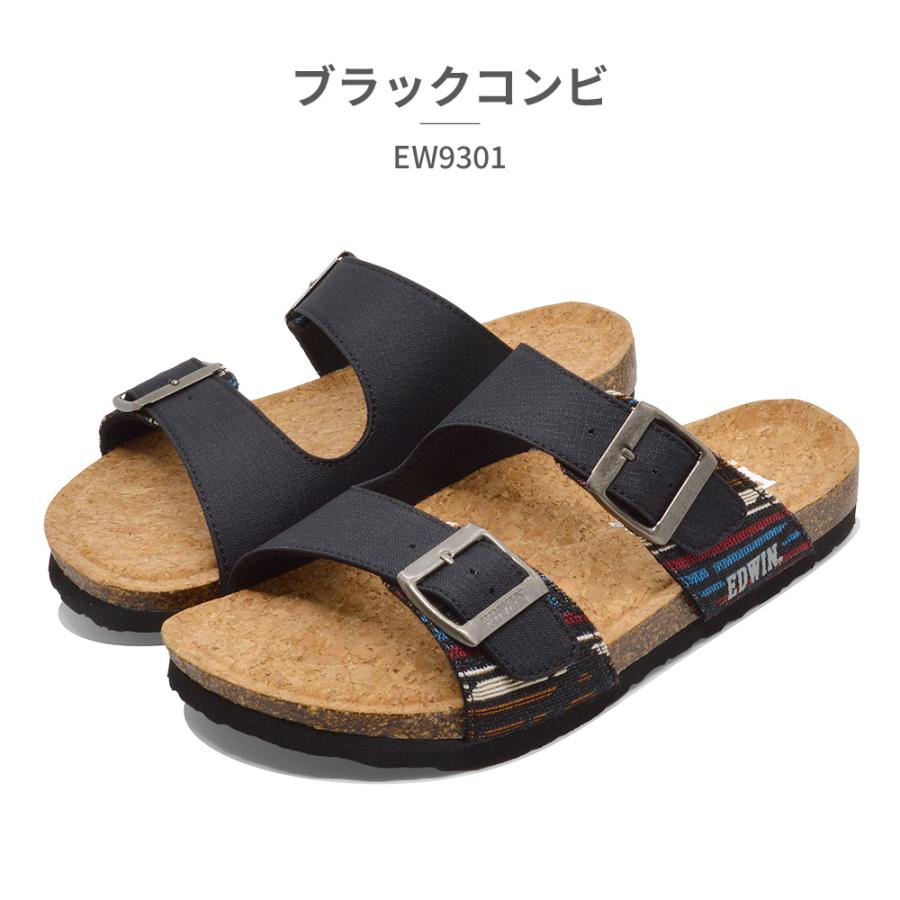 EDWIN（エドウィン） サンダル メンズ 天然コルクフットベット EW9301 : つるや 靴のTSURUYA - 通販 - Yahoo!ショッピング