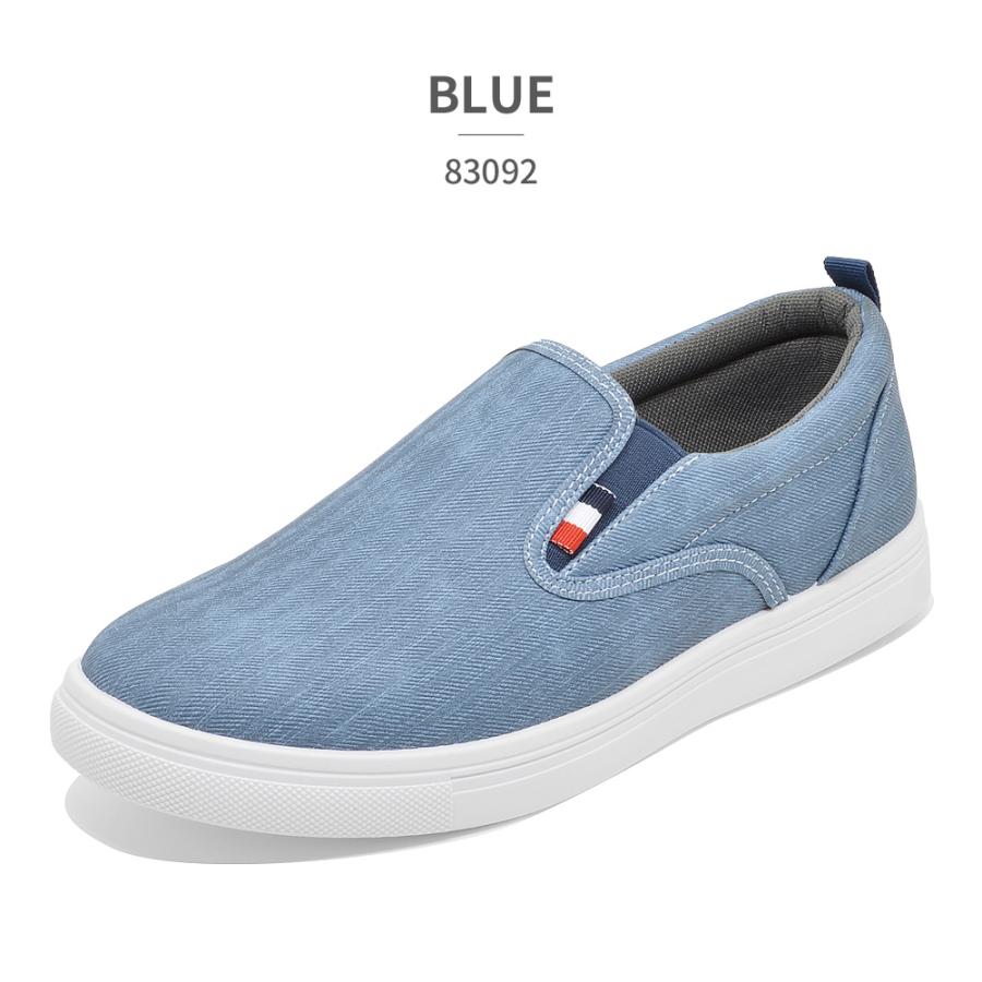 リベルト エドウィン スリッポン メンズ 83092 LIBERTO EDWIN キャンバス カジュアル 軽量 : つるや 靴のTSURUYA ...