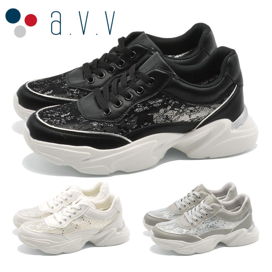 a.v.v スニーカー レディース AVVチュールスニーカー 3013 アー・ヴェ・ヴェ レース ローカット : つるや 靴のTSURUYA - 通販 - Yahoo!ショッピング
