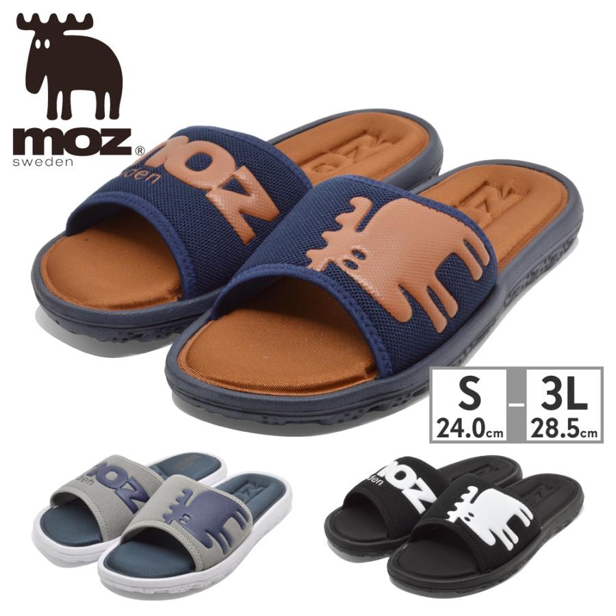 moz モズ サンダル メンズ MZ3823 MOZ シャワーサンダル スライド つっかけ エルク : つるや 靴のTSURUYA - 通販 - Yahoo!ショッピング