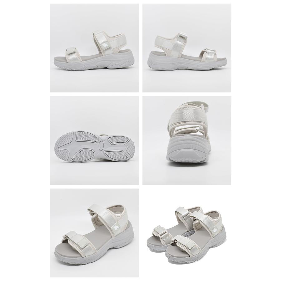 moz モズ サンダル レディース MZ-1001 BL GY BG MOZ 厚底 ストラップ スポーツサンダル ベルクロ : つるや 靴のTSURUYA - 通販 - Yahoo!ショッピング