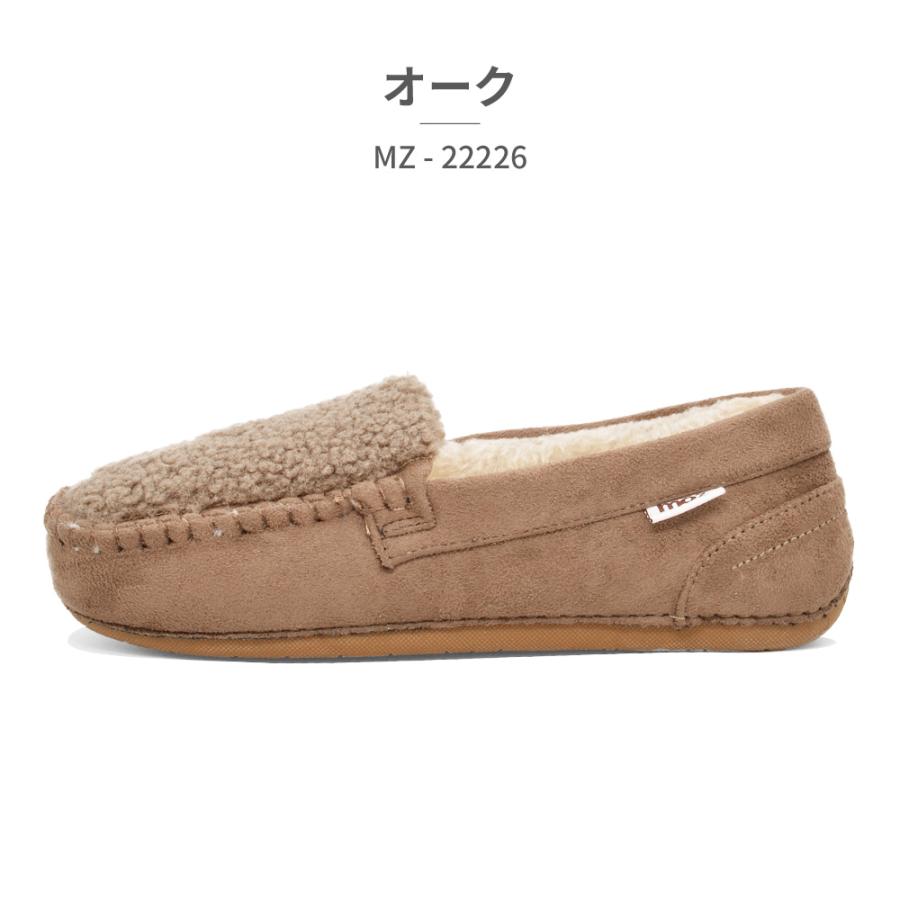 moz モズ モカシン レディース MZ-22226 MOZ ボア : つるや 靴のTSURUYA - 通販 - Yahoo!ショッピング