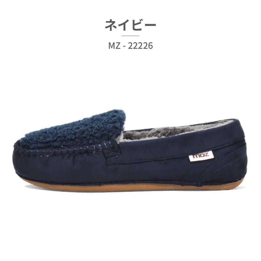 moz モズ モカシン レディース MZ-22226 MOZ ボア : つるや 靴のTSURUYA - 通販 - Yahoo!ショッピング