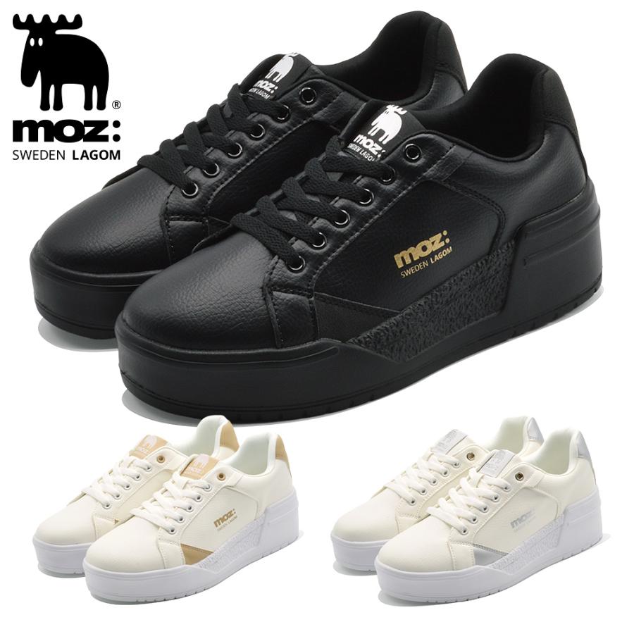 moz モズ:スウェーデン ローゴン スニーカー レディース 25933 MOZ:SWEDEN LAGOM 厚底 コートスニーカー : つるや 靴のTSURUYA - 通販 - Yahoo ...