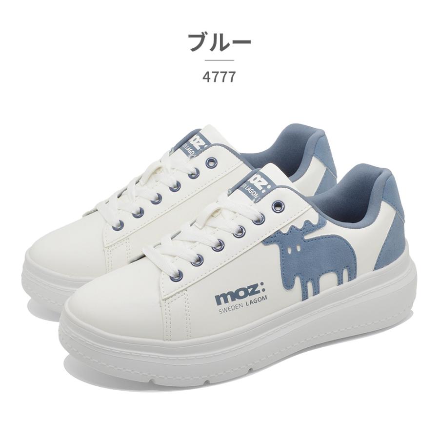 moz MOZ モズ スニーカー レディース 4777 MOZ:SWEDEN LAGOM 厚底 軽量 : つるや 靴のTSURUYA - 通販 - Yahoo!ショッピング