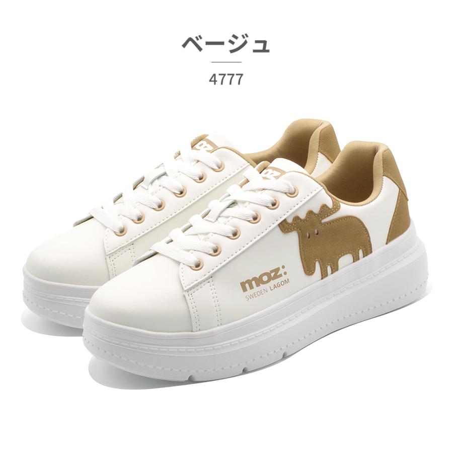 moz MOZ モズ スニーカー レディース 4777 MOZ:SWEDEN LAGOM 厚底 軽量 : つるや 靴のTSURUYA - 通販 - Yahoo!ショッピング