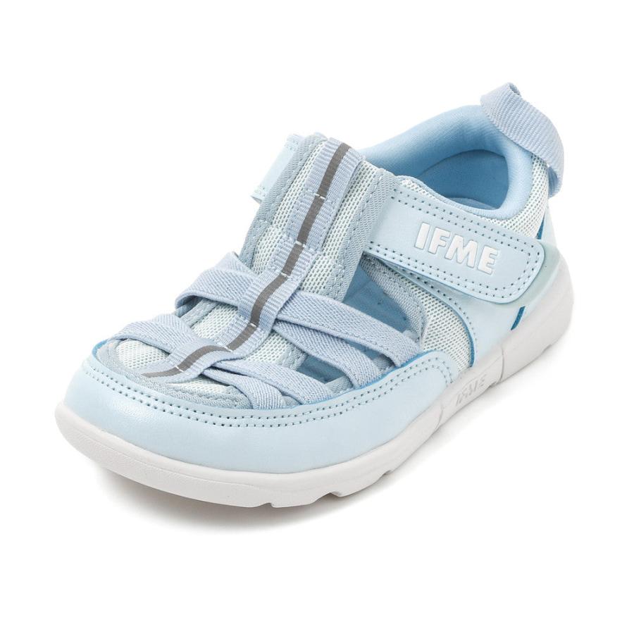 IFME（イフミー） サンダル キッズ サマー ウォーター シューズ 30-3416 スリッポン ジュニア 排水ソール ベルクロ : つるや 靴のTSURUYA - 通販 - Yahoo!ショッピング