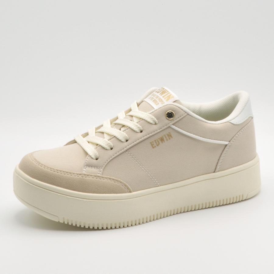 EDWIN スニーカー レディース EDW-4325 エドウィン 軽量 厚底 : つるや 靴のTSURUYA - 通販 - Yahoo!ショッピング
