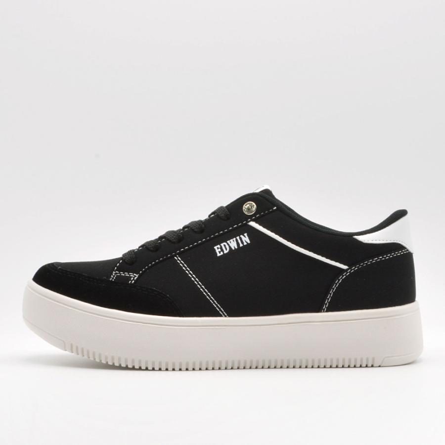 EDWIN スニーカー レディース EDW-4325 エドウィン 軽量 厚底 : つるや 靴のTSURUYA - 通販 - Yahoo!ショッピング
