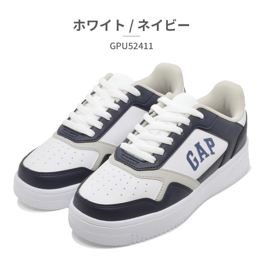 GAP スニーカー メンズ レディース GPU52411 ギャップ 厚底 コートスニーカー :4-gap-u-52411-01:つるや 靴のTSURUYA - 通販 - Yahoo!ショッピング