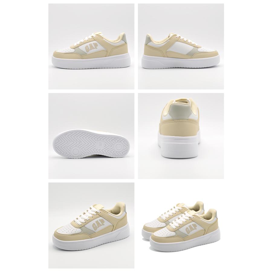 GAP スニーカー レディース GPU52504 ギャップ ローカット厚底 : つるや 靴のTSURUYA - 通販 - Yahoo!ショッピング