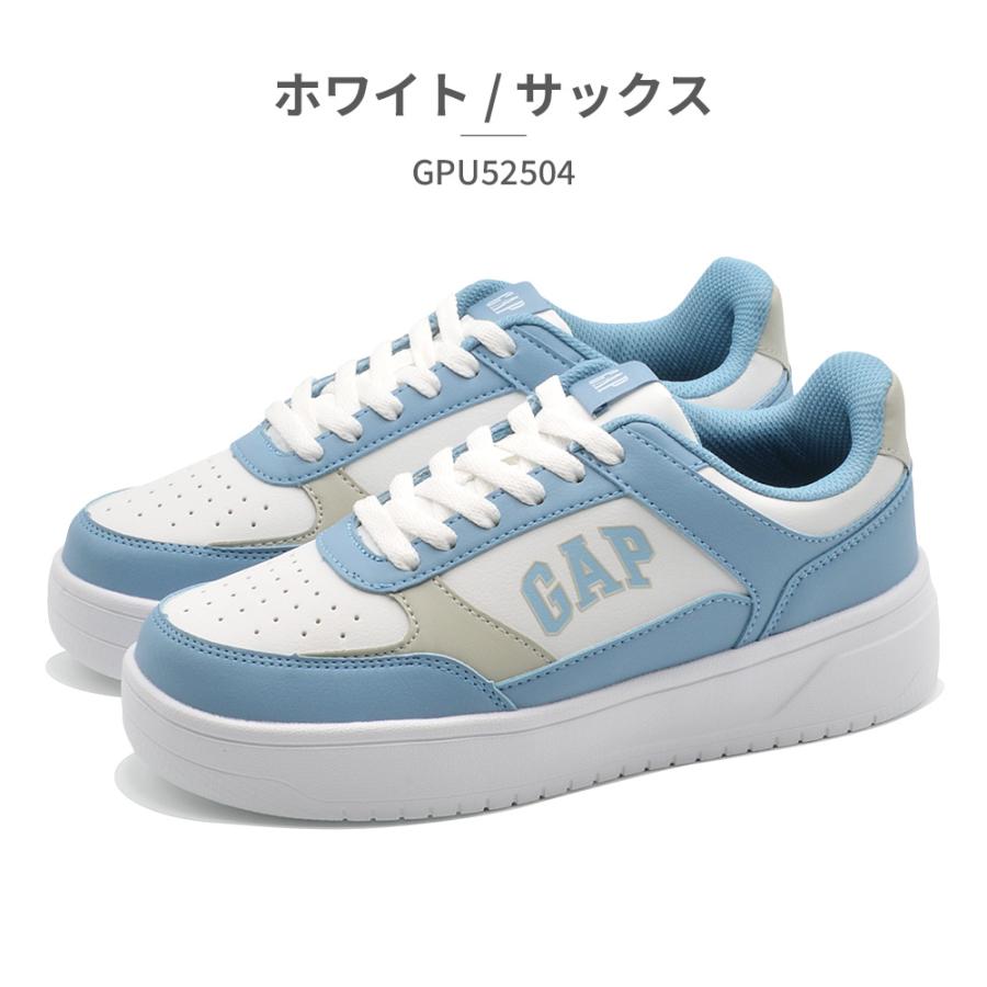 GAP スニーカー レディース GPU52504 ギャップ ローカット厚底 : つるや 靴のTSURUYA - 通販 - Yahoo!ショッピング