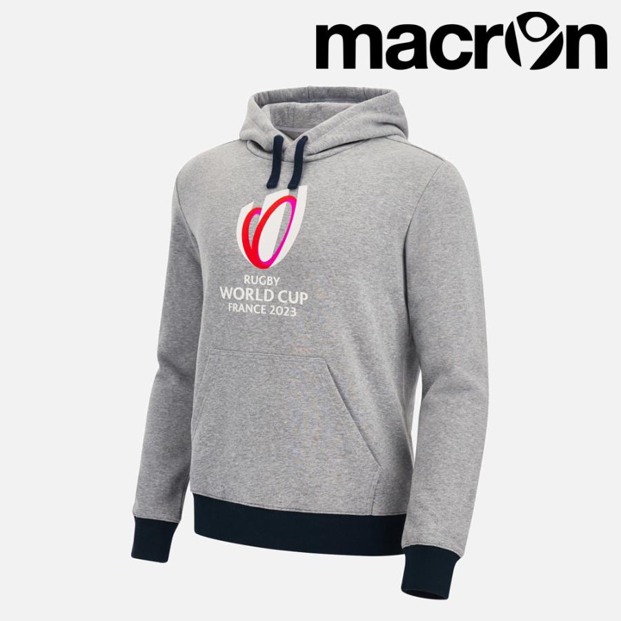 macron ラグビー ワールドカップ 2023 公式 感謝価格 スウェットフーディトップ マクロン 国内正規品 RWC 2023 ...
