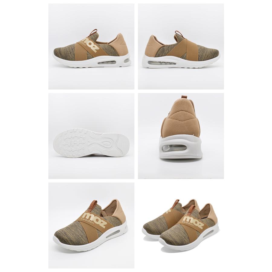 moz MOZ スニーカー メンズ 4222 モズ エアソール スリッポン キックバックスニーカー : つるや 靴のTSURUYA - 通販 - Yahoo!ショッピング