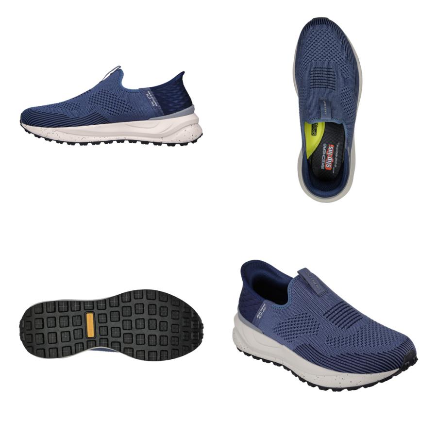 SKECHERS スケッチャーズ スリッポン メンズ スリップインズ リラックスドフィット : ボグディン・アーレット 210636 Slip ...