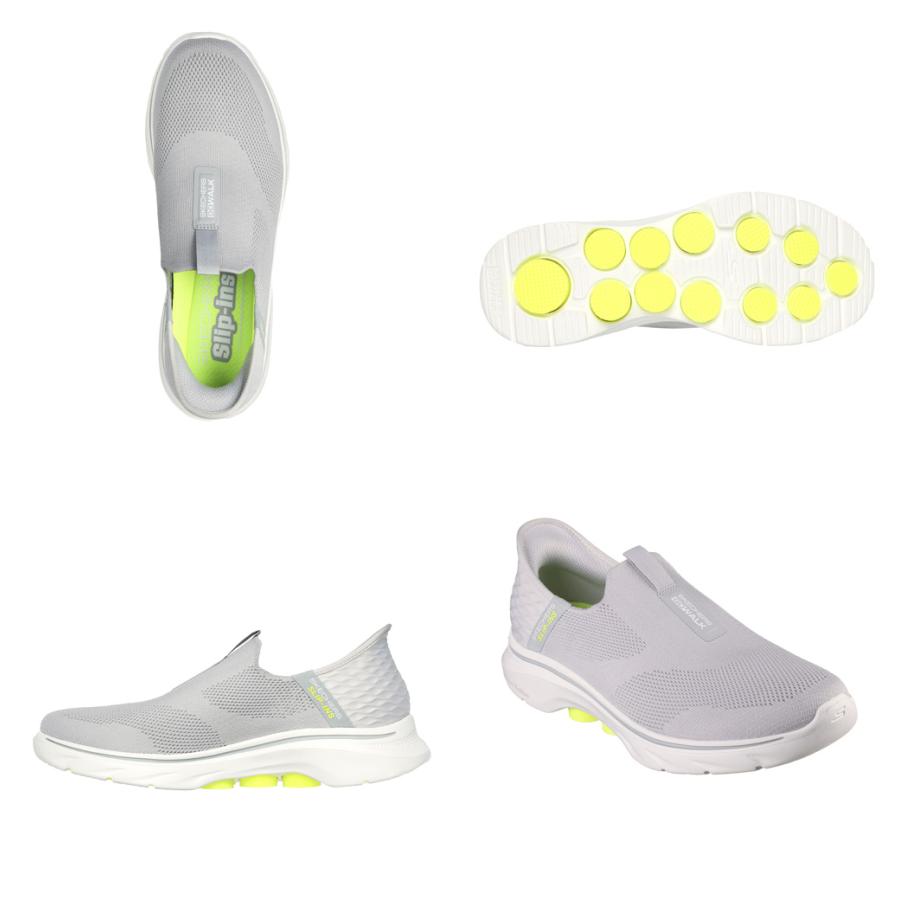 SKECHERS（スケッチャーズ） ウォーキング メンズ スリップインズ ゴーウォーク7 イージー オン2 216641 BBK GYYL ...