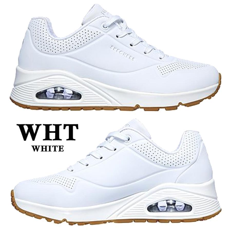 スケッチャーズ スニーカー レディース Uno Stand on Air ウノ スタンド オン エアー SKECHERS 73690 BLK ...