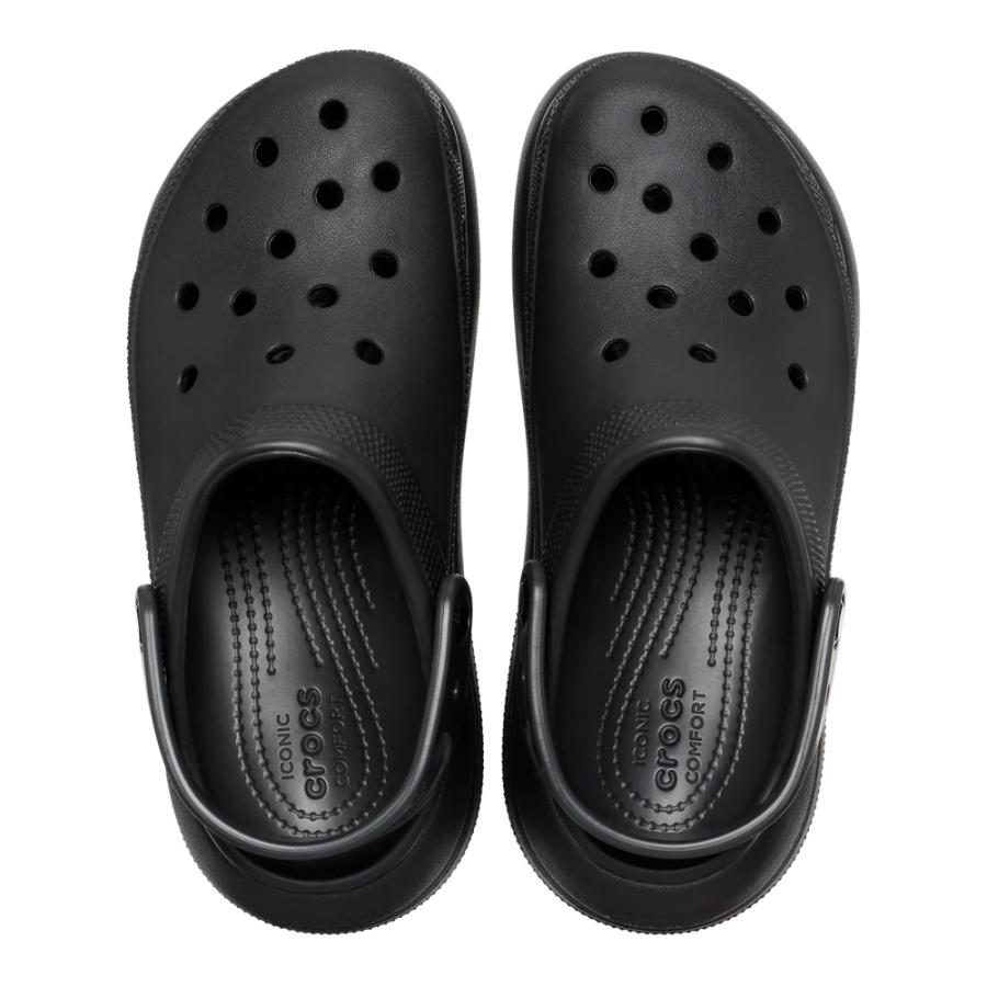 crocs クロックス サンダル メンズ レディース クラッシュ クロッグ 207521 001 100 2Y2 5Q6 6UB CRUSH CLOG 厚底 ヒール高さ6cm : つるや 靴の ...