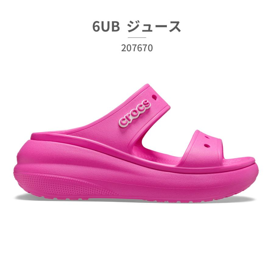 crocs クロックス メンズ レディース クラッシュ サンダル 207670 001 100 2Y2 5Q6 6UB CRUSH ...