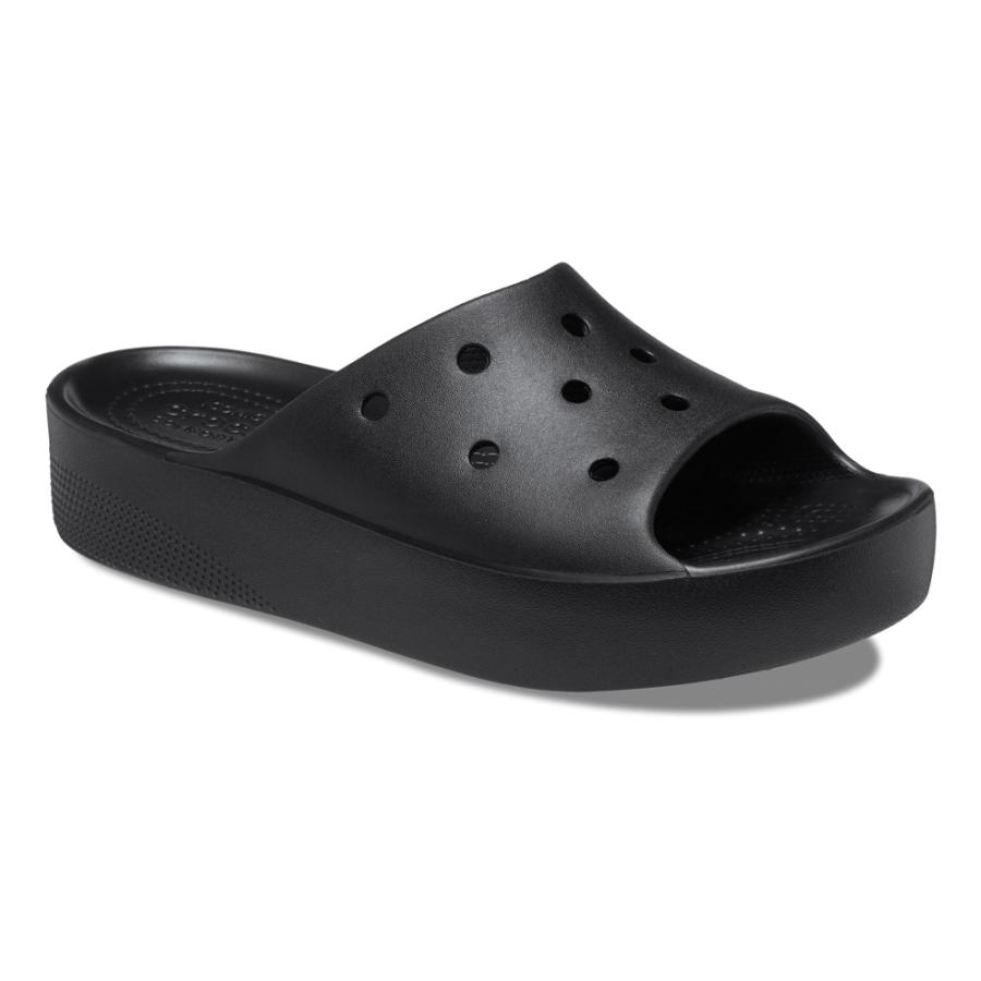 crocs（クロックス） サンダル レディース クラシック プラットフォーム スライド 208180 001 100 2Y2 3UG 6S0 ...