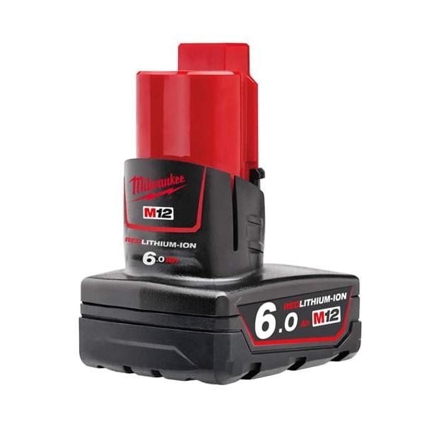 【国内正規品】ミルウォーキー M12 B6 JP 6.0Ahバッテリー Milwaukee 工具 充電パック バッテリー 単品 純正 ...